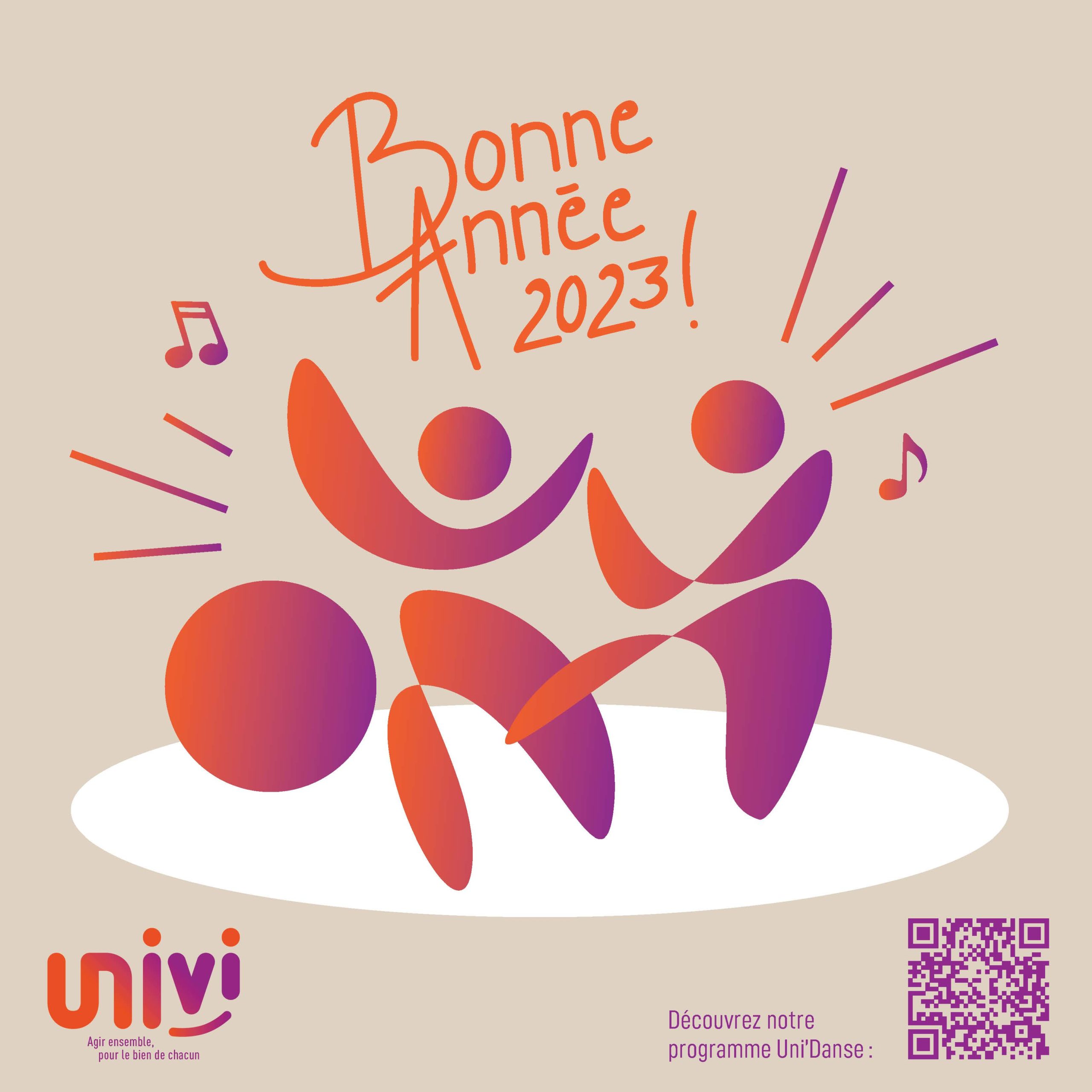 Notre groupe associatif UNIVI exprime ses Meilleurs Vœux de bonheur et ...