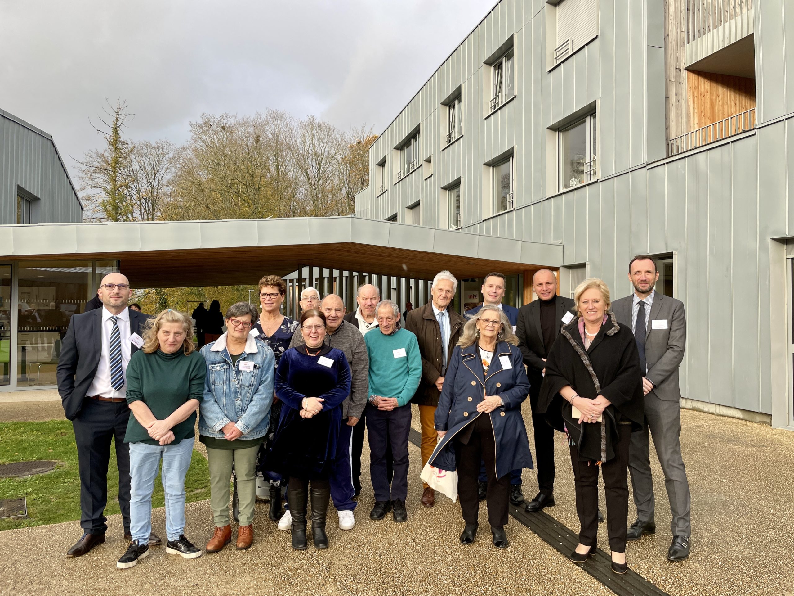 UNIVI Handicap : Inauguration des résidences Paul Hecquet au Clos du Nid de l'Oise - UNIVI Groupe